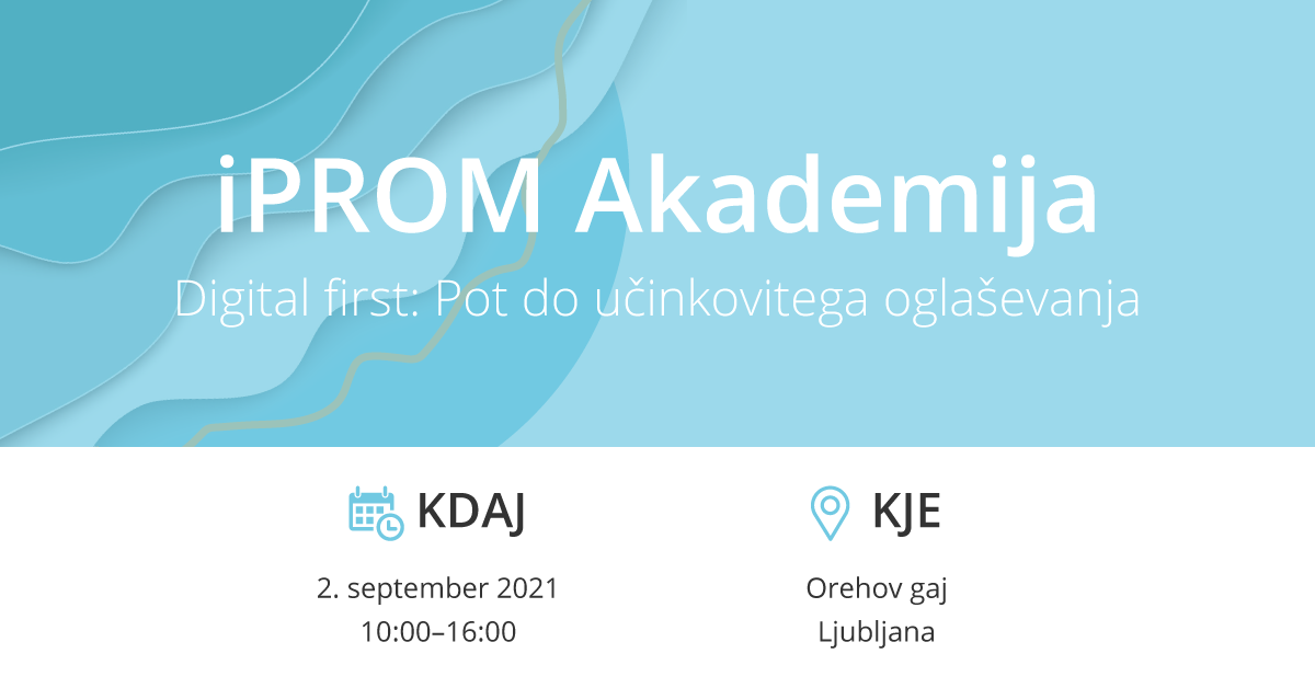 Izobraževalni dogodek iPROM Akademija